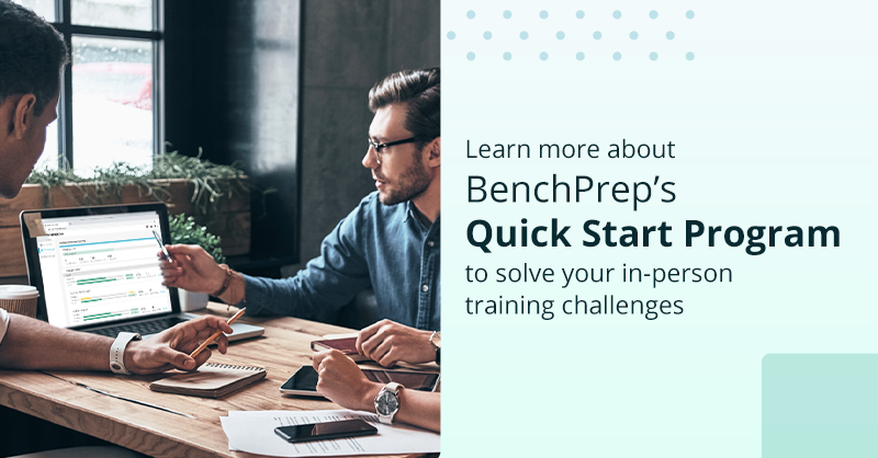 Make Your eLearning Transition Easy | BenchPrep's Quick Start Program